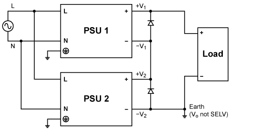 Series and Parallel connection of 12v Power Supplies? : r/AskElectronics